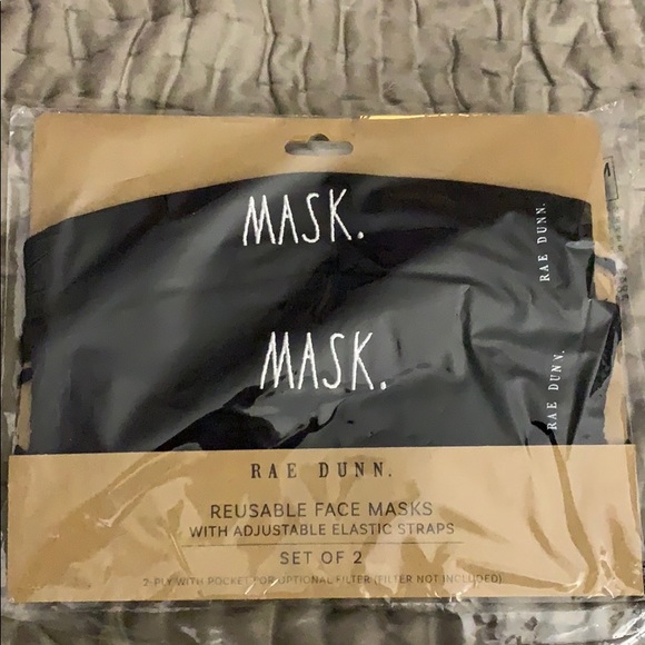 Rae Dunn | Other | Rae Dunn Face Masks | Poshmark